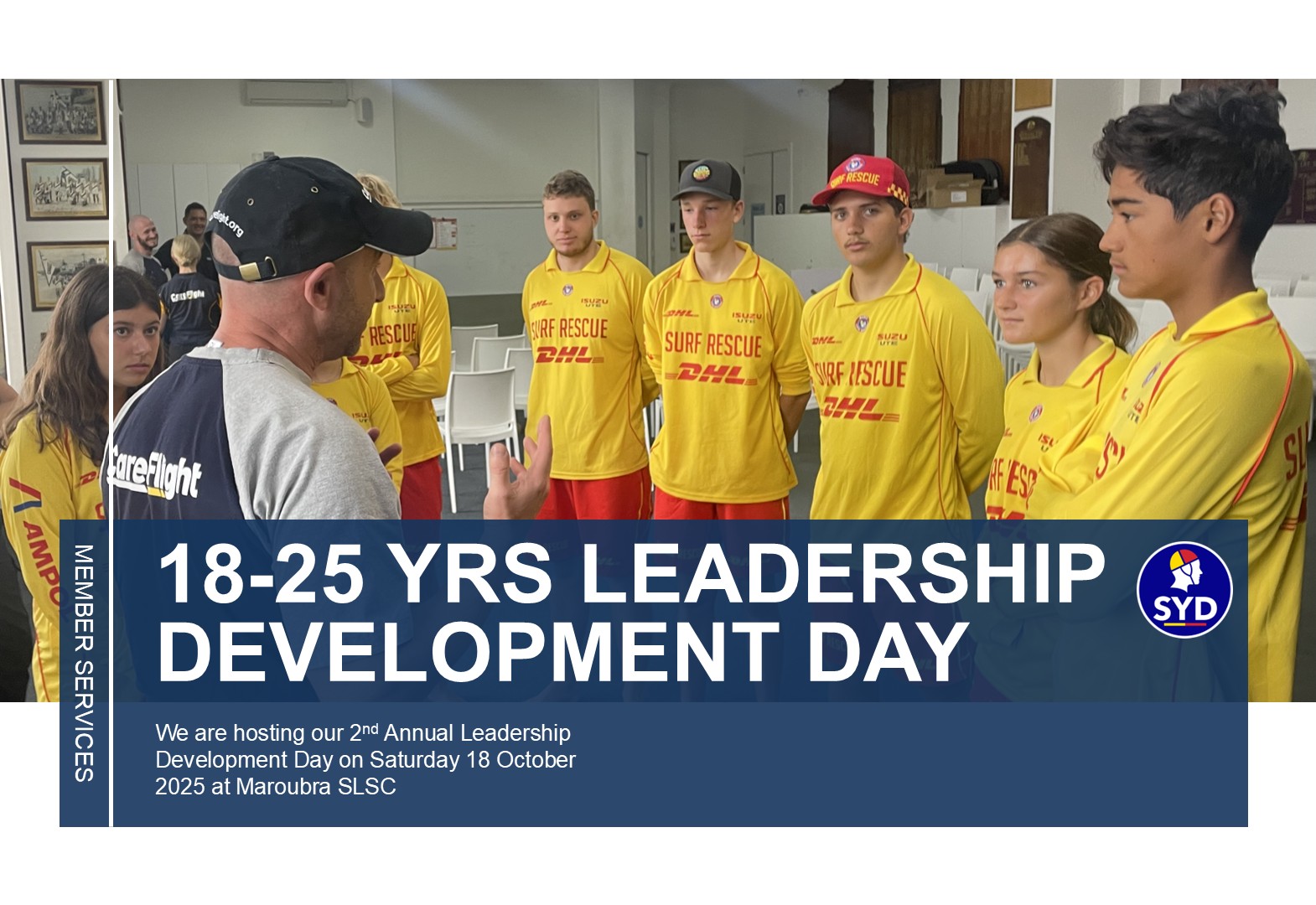 SLSS 18-25 yrs Leadership Development Day - SLS Sydney
